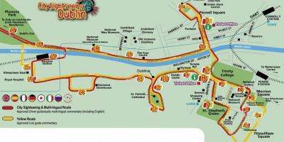 Dublín mapa Mapas de Dublín (Irlanda)